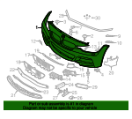 51-11-8-067-951 - Bumper Cover - 2013-2019 BMW | BMWPartsHub