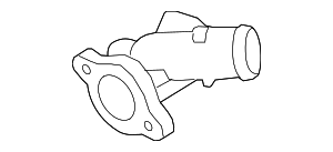 2006-2014 Volkswagen Engine Coolant Outlet Flange 07K-121-133-E ...