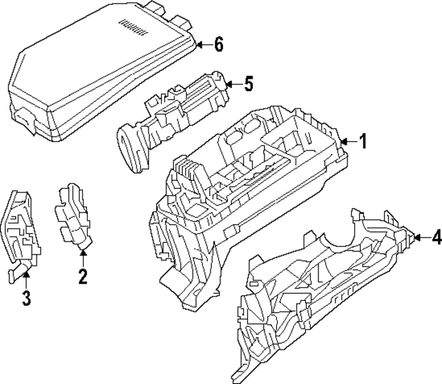 82666-12580 - Fuse & Relay Box - 2023-2024 Toyota GR Corolla | OEM ...