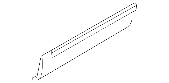 BB5Z-7825556-AA - Lower Molding 2011-2015 Ford | AutoNation Parts