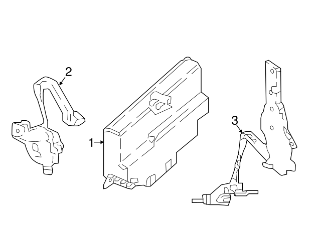 2021-2024 Ford Control Module ML3Z-18B008-J | QuirkParts