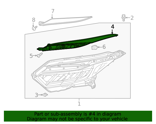 33151-T7A-J51 - Lamp Cover 2019-2022 Honda HR-V | Honda Parts Online