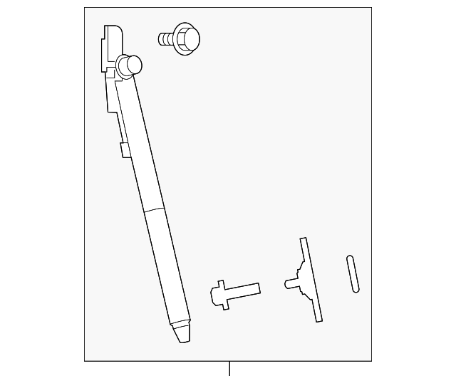 2019-2024 Subaru Forester Support Cylinder 63329SJ003 | Subaru Parts Store