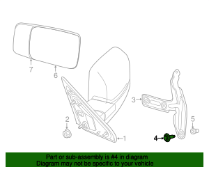2007-2020 Mopar Bracket Screw 6508709AA | TascaParts.com