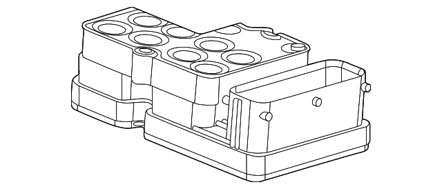 13384018 - Electronic Brake Control Module Kit 2012-2016 Chevrolet ...