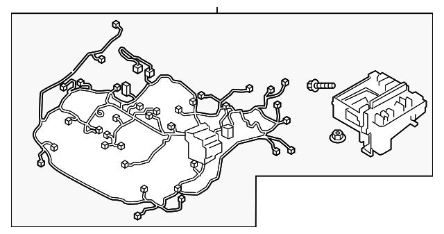 Genuine Engine Harness for 2019-2021 Hyundai Tucson | Part# 91250-D3030 ...