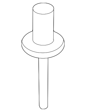 07-14-2-151-750 - Wheel Opening Molding Rivet - 2009-2017 BMW | BMWPartsHub
