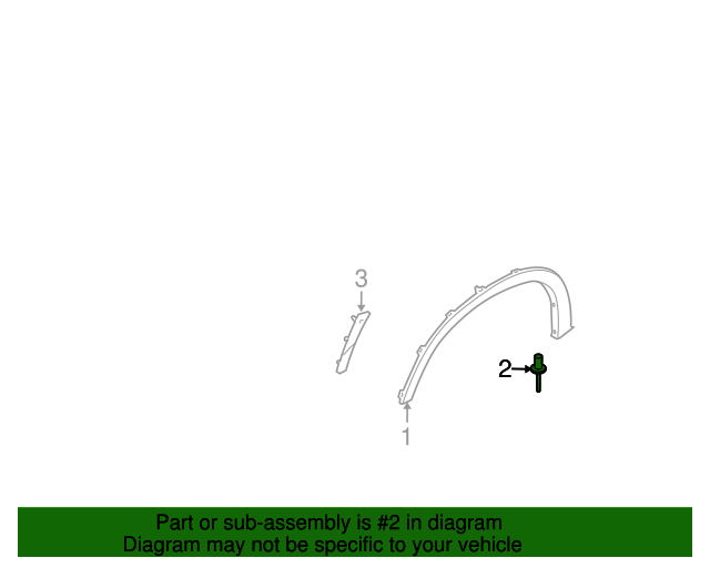 07-14-2-151-750 - Wheel Opening Molding Rivet - 2009-2017 BMW | BMWPartsHub