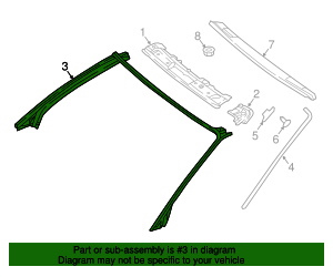 205-630-47-04 - Sealing Frame 2019-2020 Mercedes-Benz | Mercedes-Benz ...