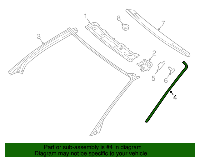 205-670-06-02-2B12 - Side Molding 2017-2020 Mercedes-Benz | Mercedes ...
