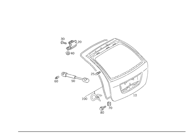 210-766-00-76 - End Stop 2002-2005 Mercedes-Benz | Mercedes-Benz USA Parts