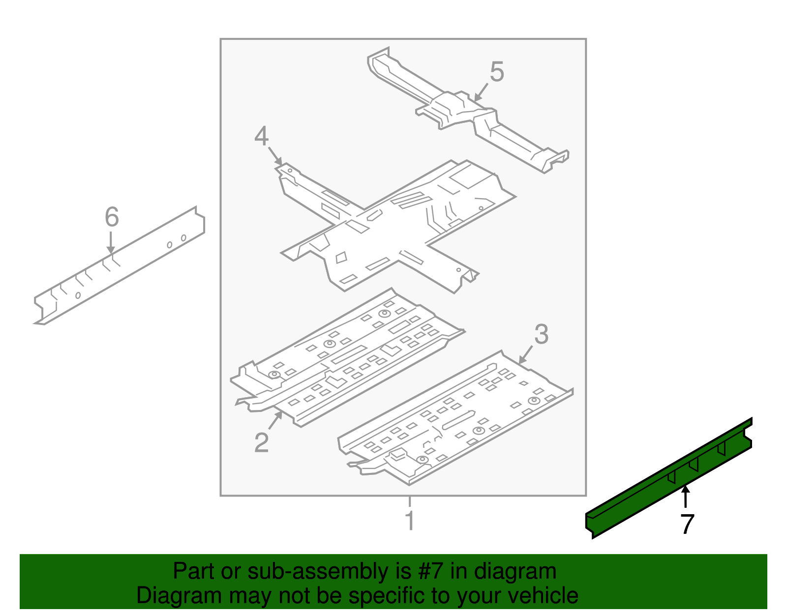 2017-2018 Hyundai Elantra Inner Rocker 65170-F3000 | Hyundai Parts Catalog