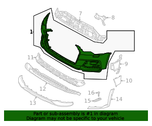 2020-2024 Audi A6 allroad Bumper Cover 4K0-807-065-F-GRU | Audi USA Parts