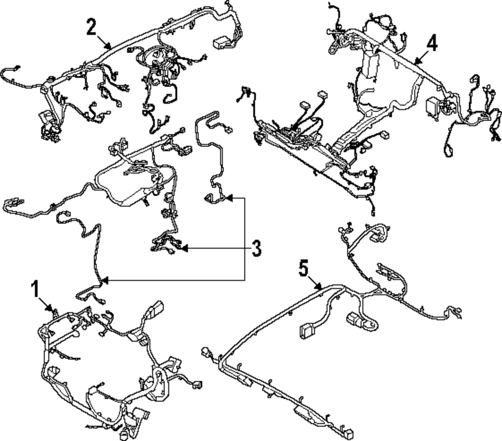 2022-2024 Ford E-Transit Wire Harness NK4Z-14401-DP | OEM Parts Online
