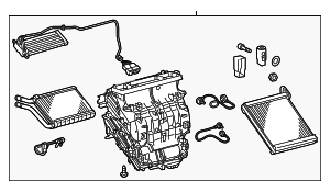 2009-2019 Toyota AC & Heater Assembly 87050-02C10 | Toyota Parts Center
