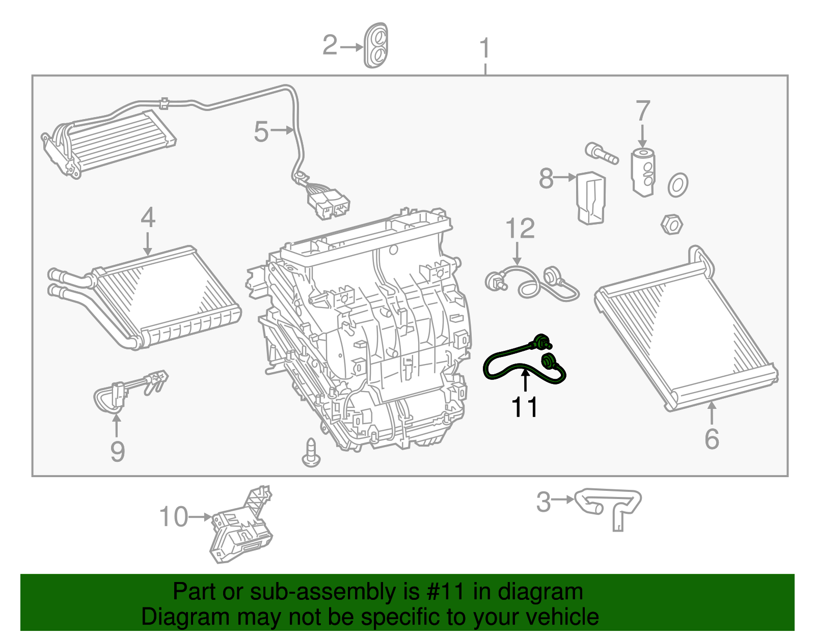 55909-26080 - 2006-2019 Toyota - HVAC Blower Control Cable | Conicelli Toyota