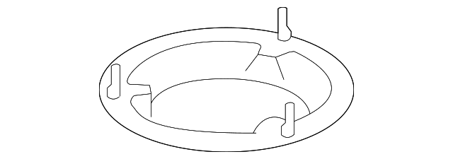 54623-1W000 - Upper Pad 2012-2017 Kia Rio | Kia.Parts Store