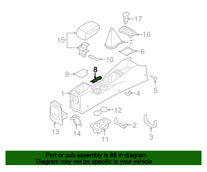 84655-2F10087 - Cover Plate 2007-2009 Kia | Kia.Parts Store