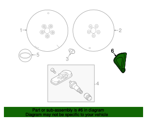 2016-2017 Hyundai Sonata Wheel Cap Emblem 52973-E6200 | OEM Parts Online