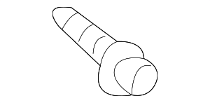 1998-2025 Volkswagen Door Mirror Housing Bolt N-101-961-03 | OEM Parts ...