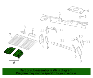2020 Jeep Gladiator Headliner 6CD50TX7AF | TascaParts.com