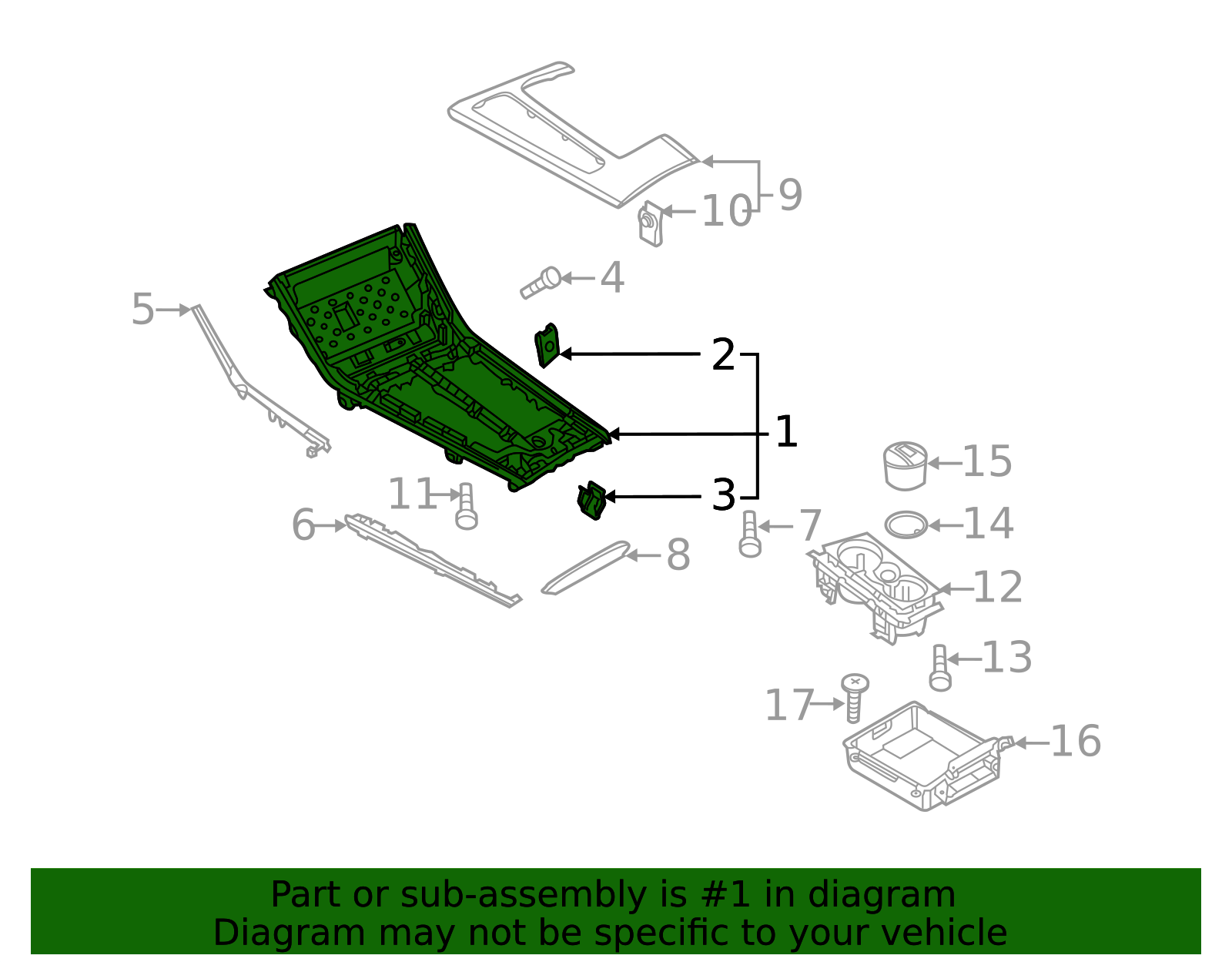 2019-2025 Audi Upper Plate 4K1-864-261-E-3Q7 | Audi USA Parts