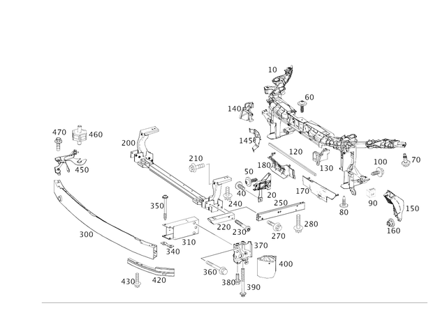 246-621-00-00 - Bracing 2014-2019 Mercedes-Benz | Mercedes-Benz USA Parts