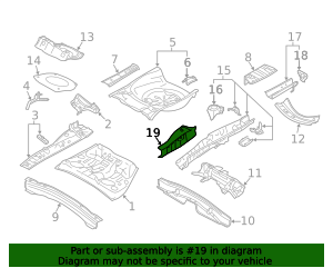 52154FL0409P - Floor Sill 2018-2024 Subaru | AutoNationParts.com