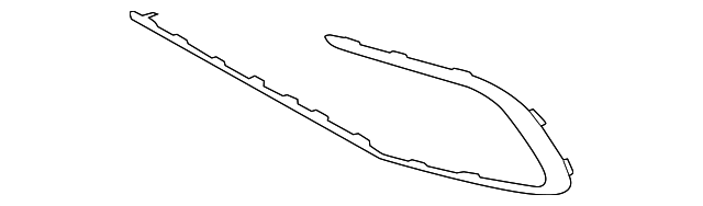 223-885-43-00 - Outer Molding 2021-2023 Mercedes-Benz | Mercedes-Benz USA Parts