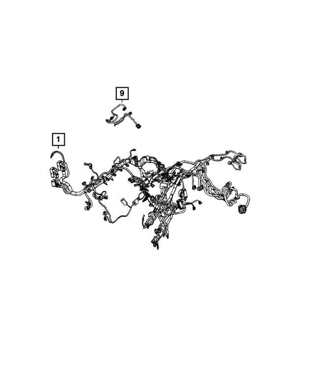 2019-2022 Ram Jumper Wiring 68397607AB | QuirkParts