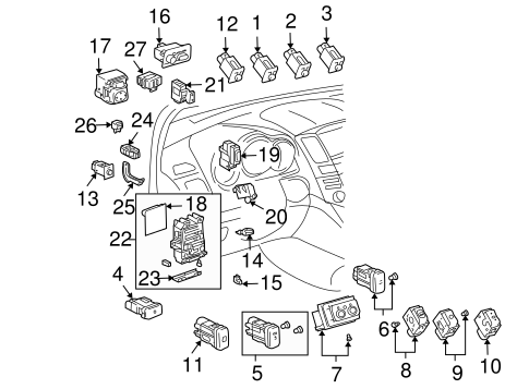 Traction Control for 2008 Lexus RX350 | Lexus OE Parts