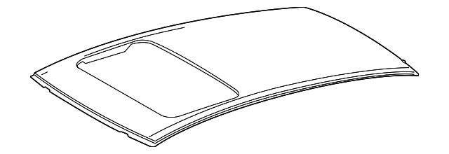 63111-0E340 - Roof Panel - 2020-2021 Toyota Highlander | OEM Genuine ...