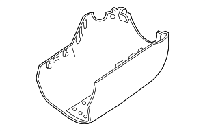 2015-2022 GM Cocoa Instrument Panel Steering Column Lower Trim Cover ...