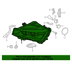 63117401141 - 2015-2018 BMW Composite Headlamp (63-11-7-401-141) | BMW ...