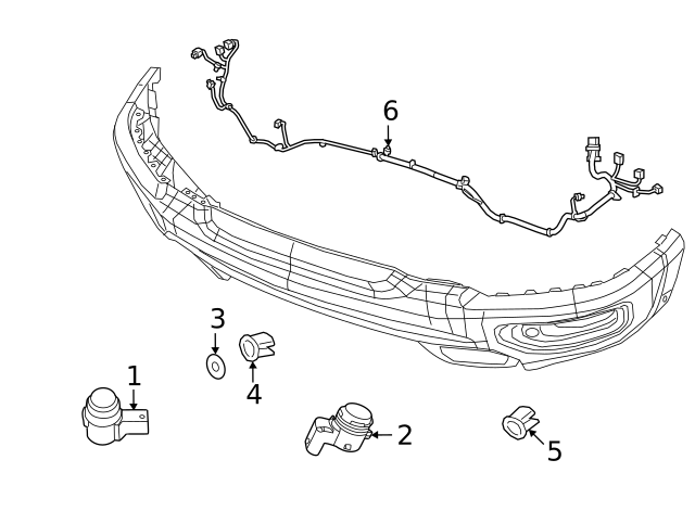 2019 Ram 1500 Bracket 68335632AA | TascaParts.com