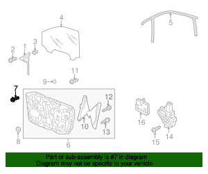 2009-2024 Volkswagen Door Check Bolt WHT-002-109 | OEM Parts Online