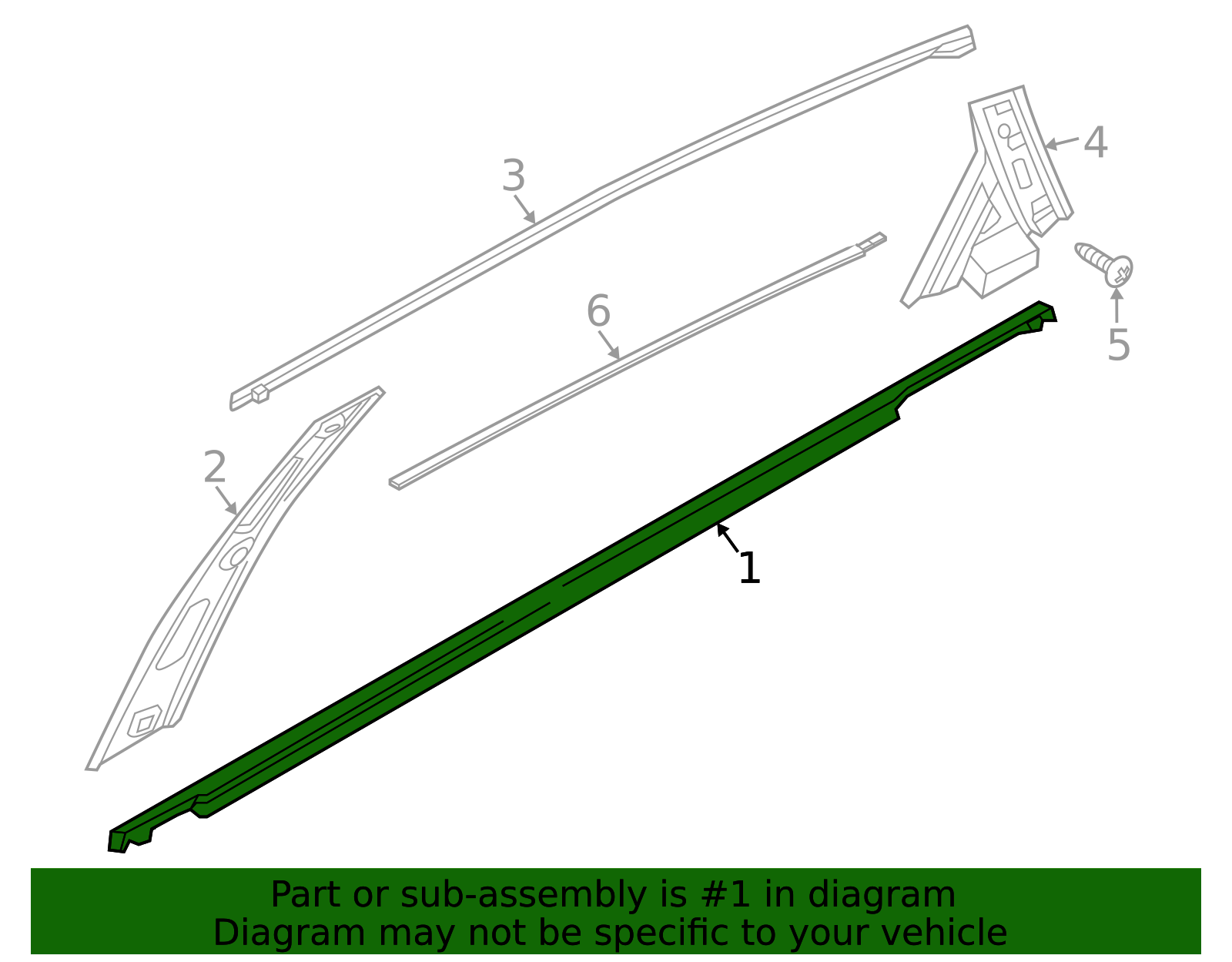 83220-L2000 - Belt Molding 2025 Kia K5 | Kia.Parts Store