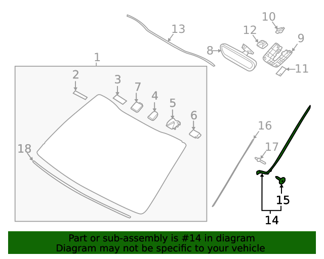 2019-2020 Kia K900 Side Molding - Driver's Side (LH) 86131-J6000 ...