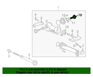 1999-2016 Porsche 911 Drive Axle Shaft 997-332-309-00 | Porsche Marin