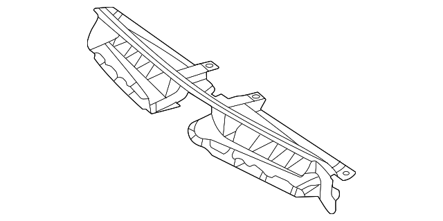 167-885-57-04 - Bumper Cover Support Rail 2020 Mercedes-Benz | Mercedes ...