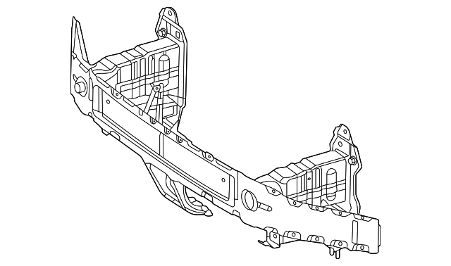 167-885-57-02 - Outer Grille 2020 Mercedes-Benz GLS 450 | Mercedes-Benz ...