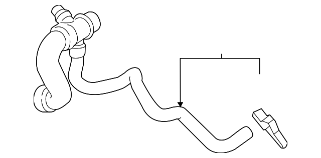 11537603513 - 2012-2013 BMW Engine Coolant Hose (11-53-7-603-513) | BMW ...