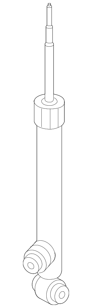 2015-2017 Hyundai Shock Absorber 55320-B1250 | QuirkParts