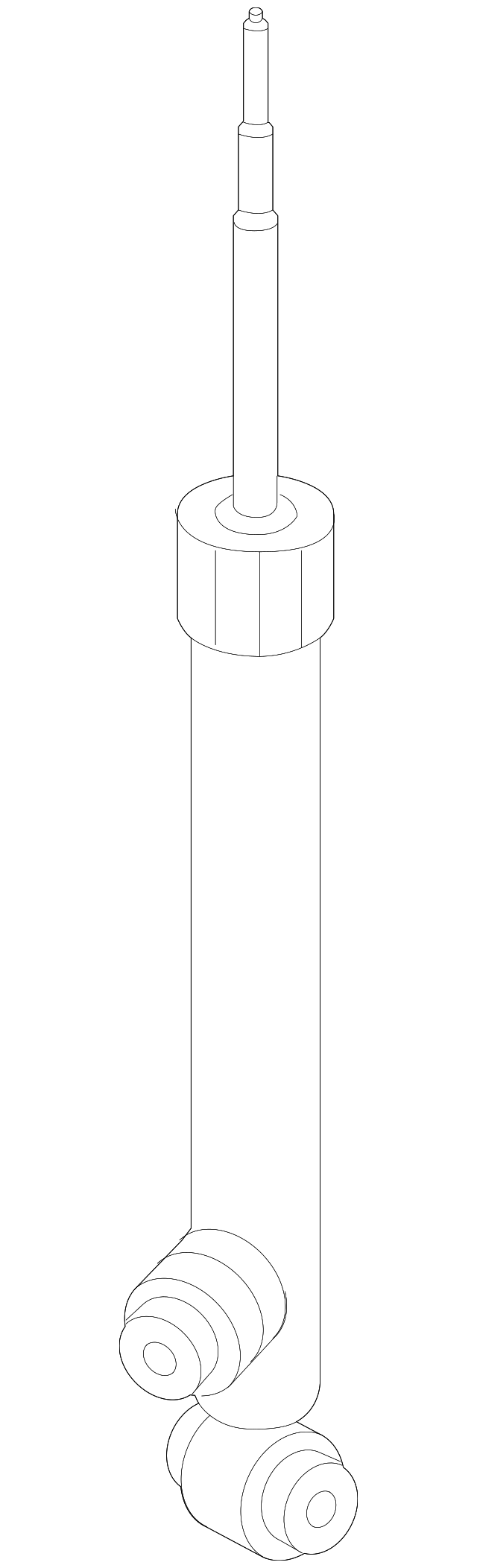 2015-2017 Hyundai Shock Absorber 55320-B1250 | QuirkParts