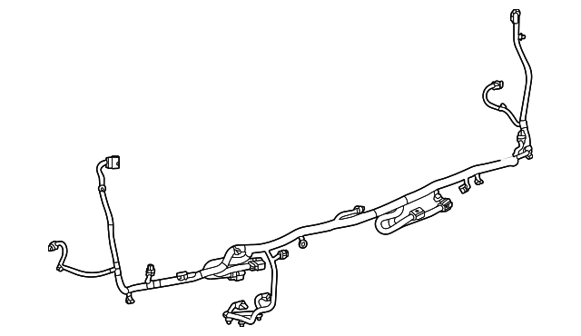 Rear Object Alarm Sensor Wiring Harness 42771229 GM | GMPartsDirect.com