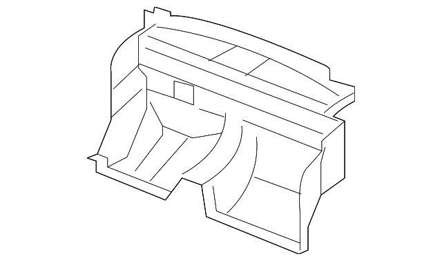 74260-SLN-A00 - Insulator, Dashboard 2007-2008 Honda Fit | Honda Parts ...