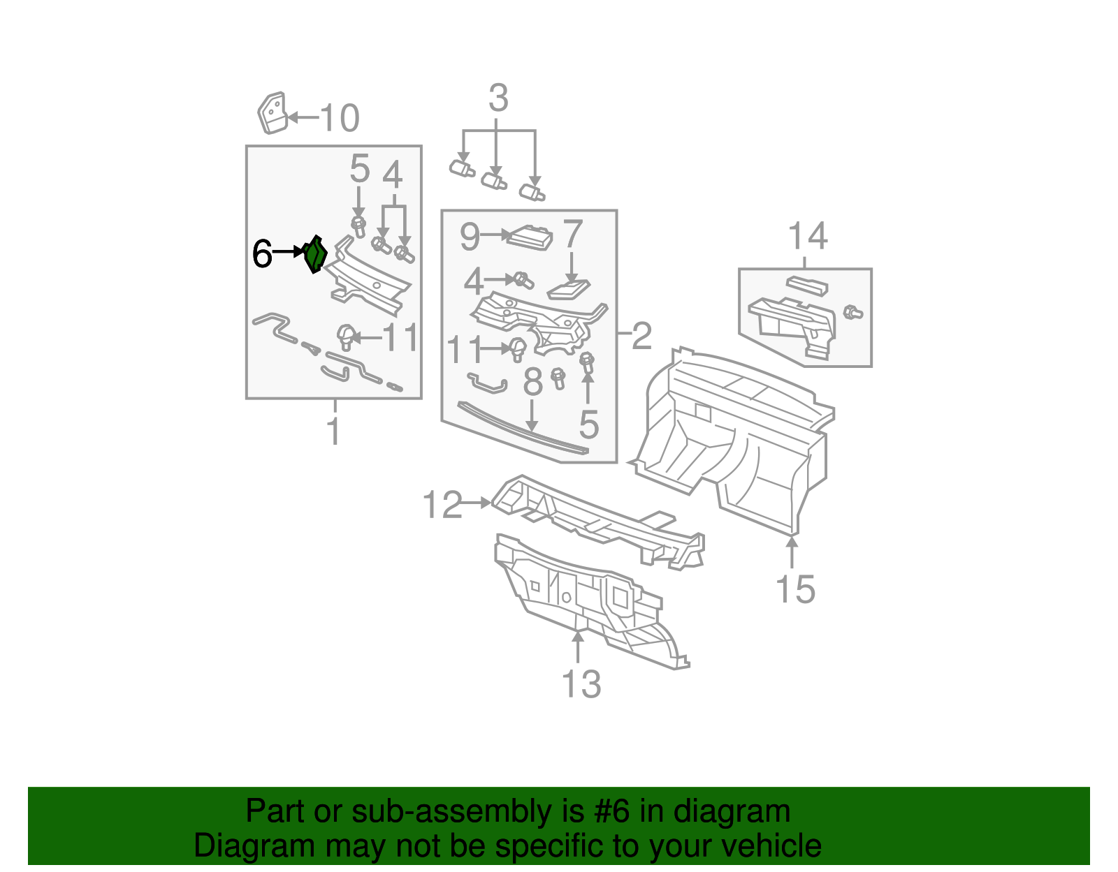 74222-SLN-A00 - Hinge Cover 2007-2008 Honda Fit | Honda Parts Online