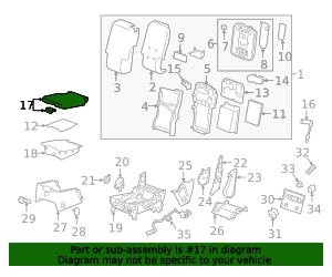 2019-2025 GM Seat Cushion 84829932 GM | GMPartsDirect.com