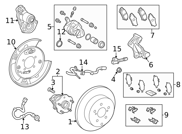 89544-0E040 - ABS Sensor - 2020-2022 Toyota | Sparks Parts