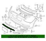 51117334031 - 2014-2021 BMW Center Filler (51-11-7-334-031) | BMW of ...